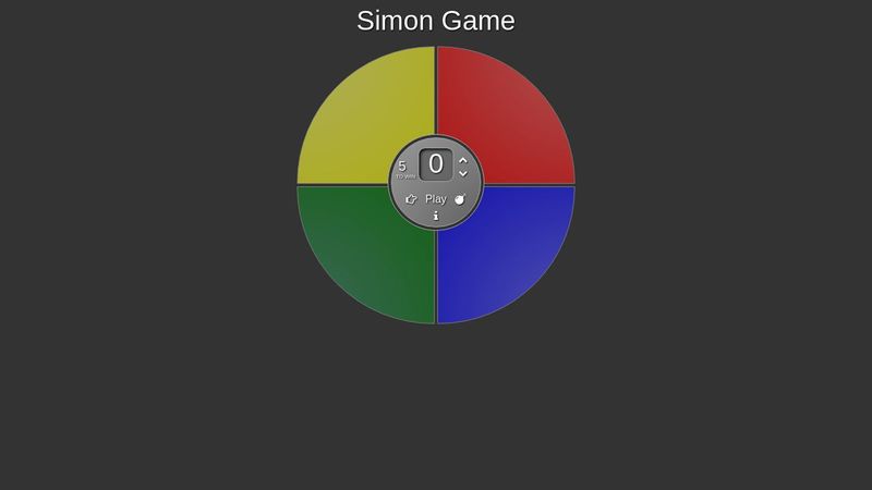 Simon Game FreeCodeCamp