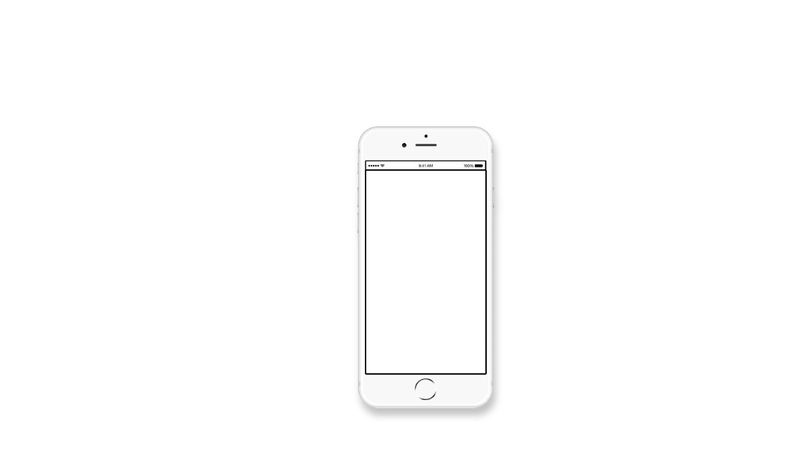 floating iphone x pure css