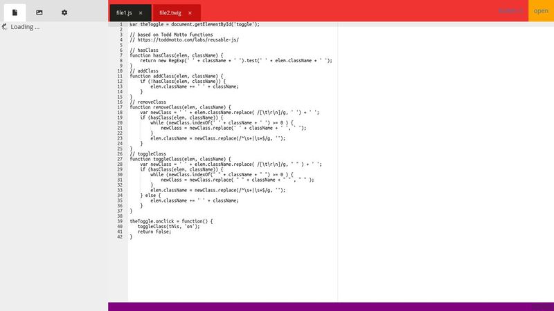 editor skeleton - WIP