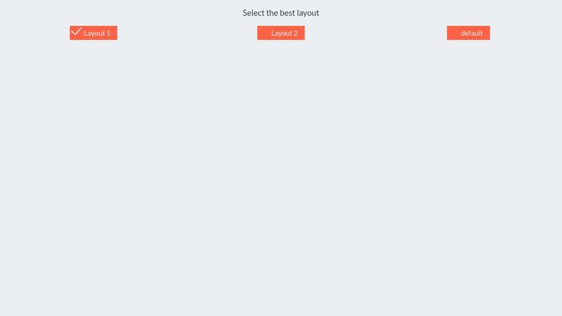 Custom Layout with Flexbox