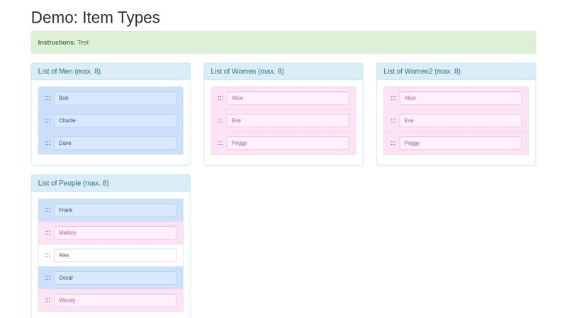 Angular Drag and Drop Lists