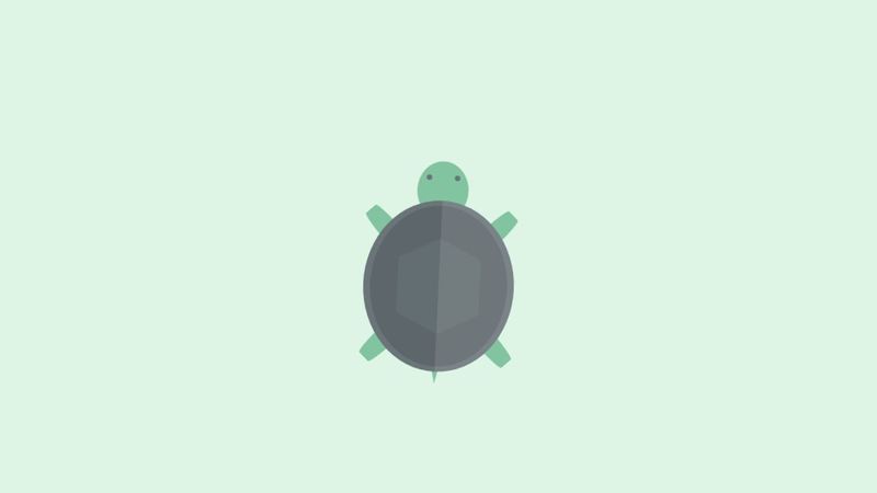 CSS Walking Turtle