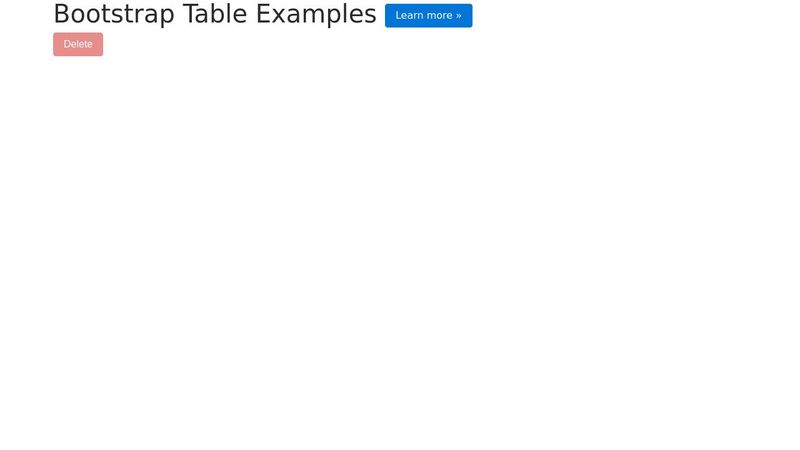bootstrap-table