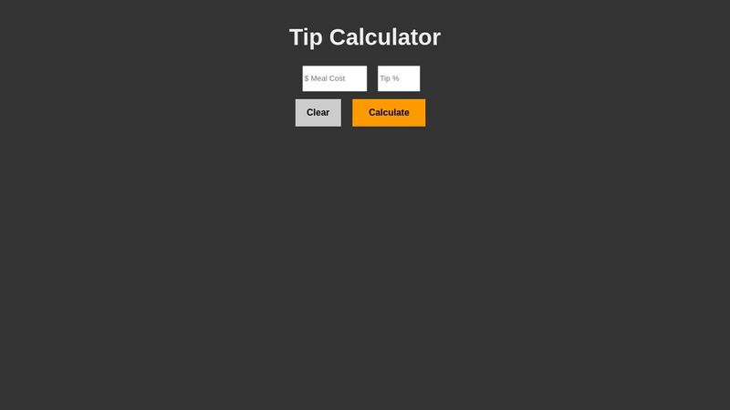Tip-Calculator (AngularJS)