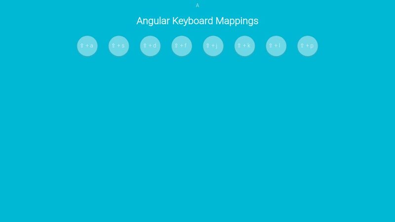 CodePen - Angular Keyboard Events