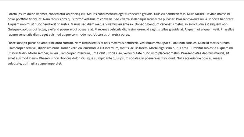 jQuery Alert Box, top of page