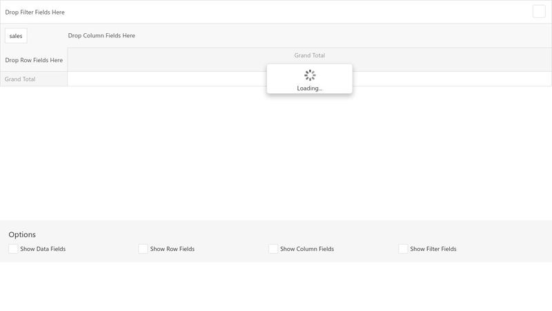 Field Panel - DevExtreme jQuery Pivot Grid