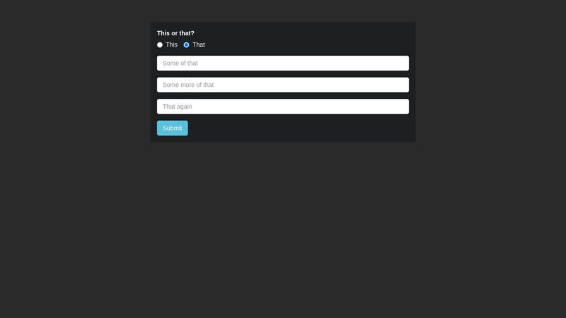 Form Validation