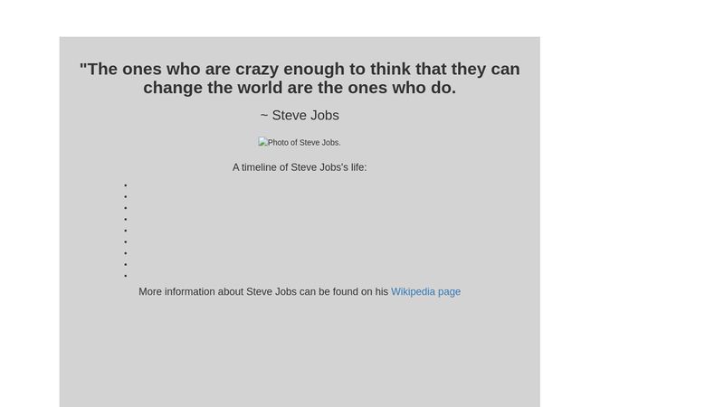FreeCodeCamp build a tribute page