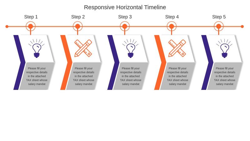 Responsive Horizontal Timeline