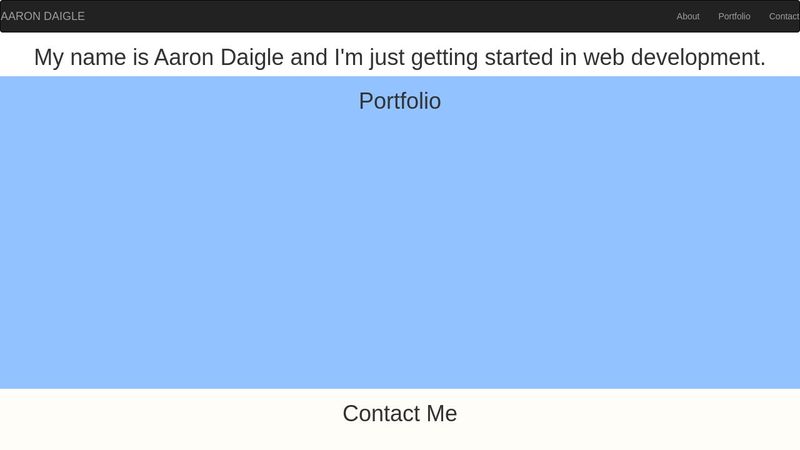 CodePen - Personal Portfolio Webpage