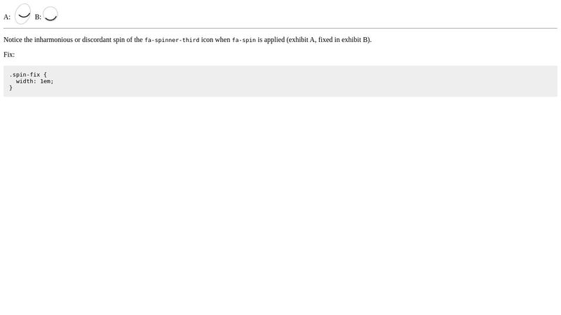 Font Awesome Oddity: fa-spin › fa-spinner-third