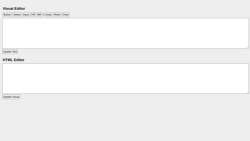 Visual HTML Editor