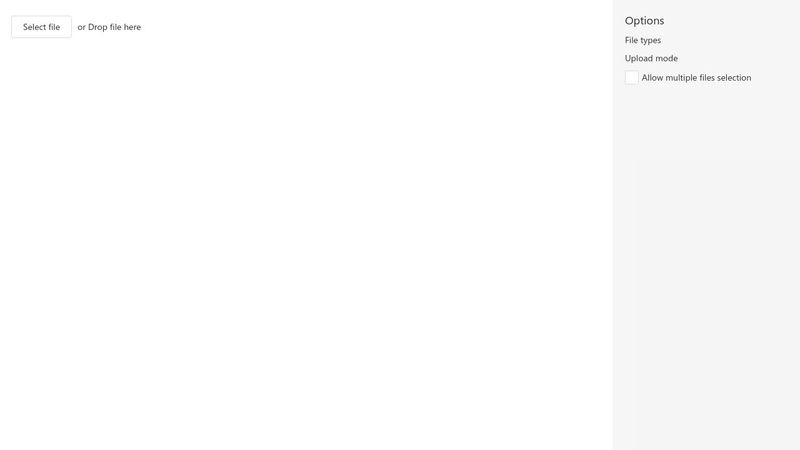 File Uploading - DevExtreme File Uploader