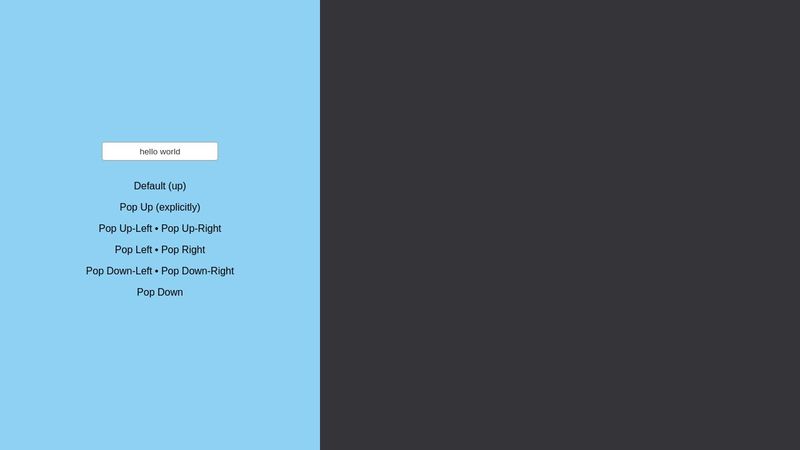 Simple CSS Tooltips — Interactive Example #codevember