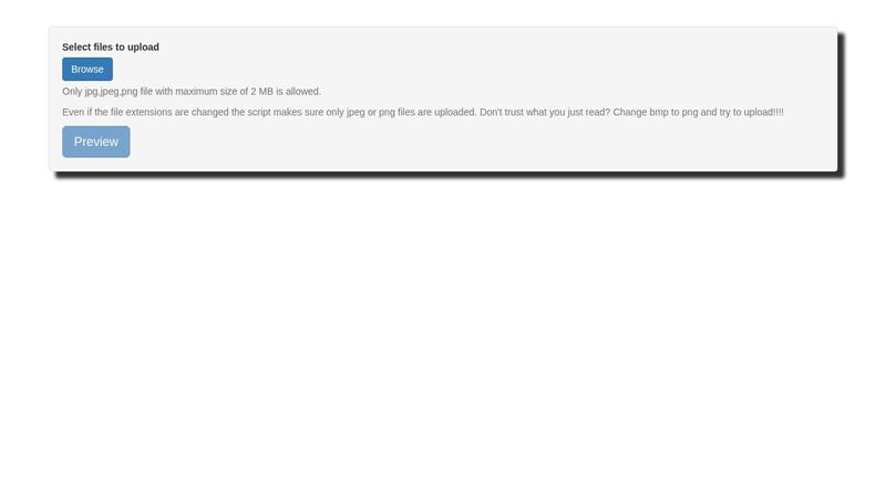 Image Upload With Live Preview using FormData