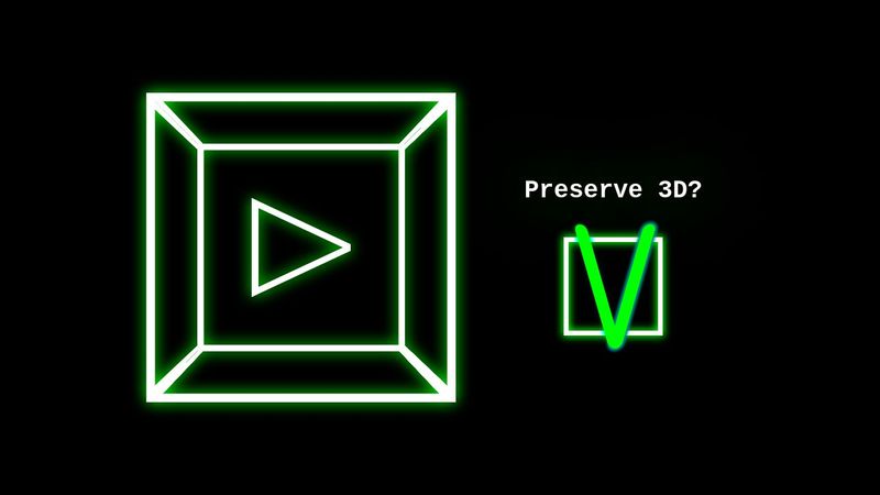 CSS 3D 101: The significance of transform-style: preserve-3d