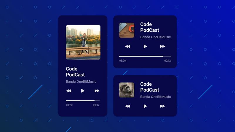 Responsive Music Player || Music Player com responsividade