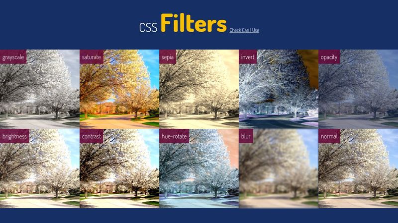 CSS Filters