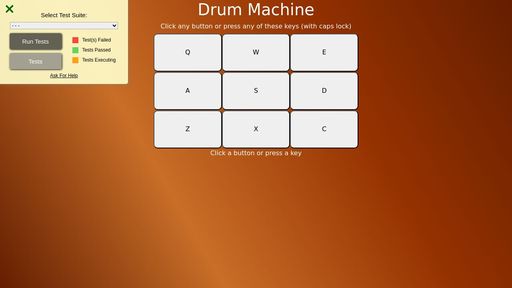 Drum Machine Project Issue Javascript The Freecodecamp Forum