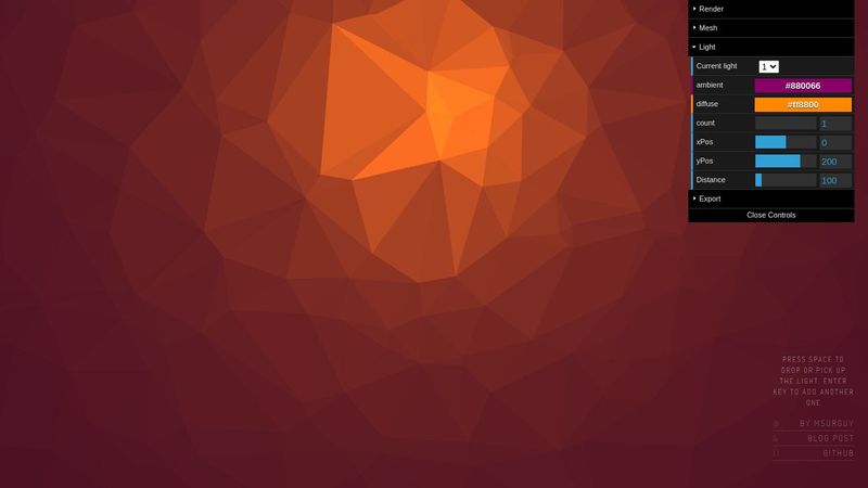 Triangle pattern generator