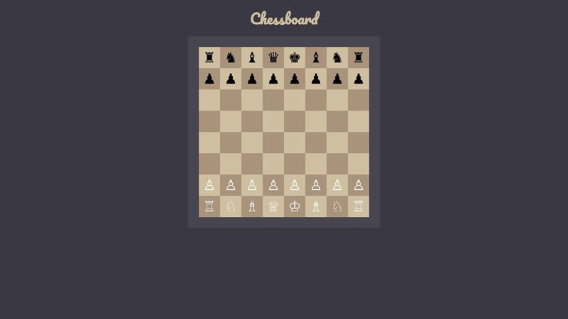 Chessboard with CSS Grid