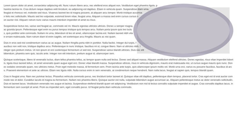 CSS Shapes Example - Ellipse