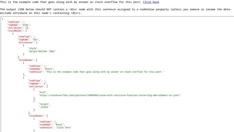Stack Overflow Answer Example #1