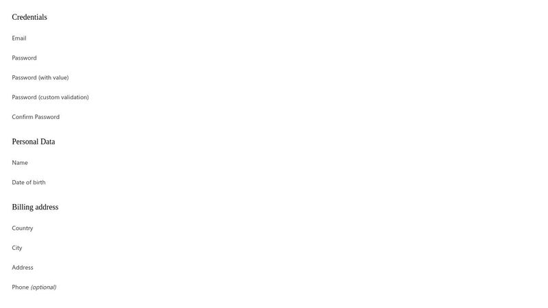 Overview Devextreme Validation