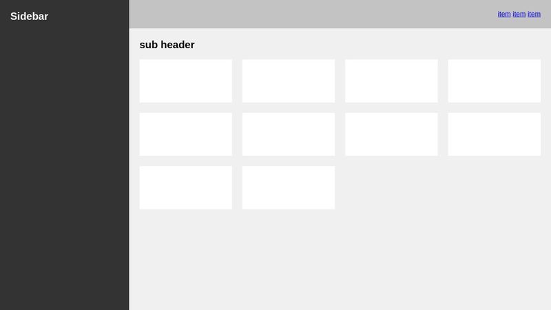 Codepen Css Grid With Navbar Transition 7780