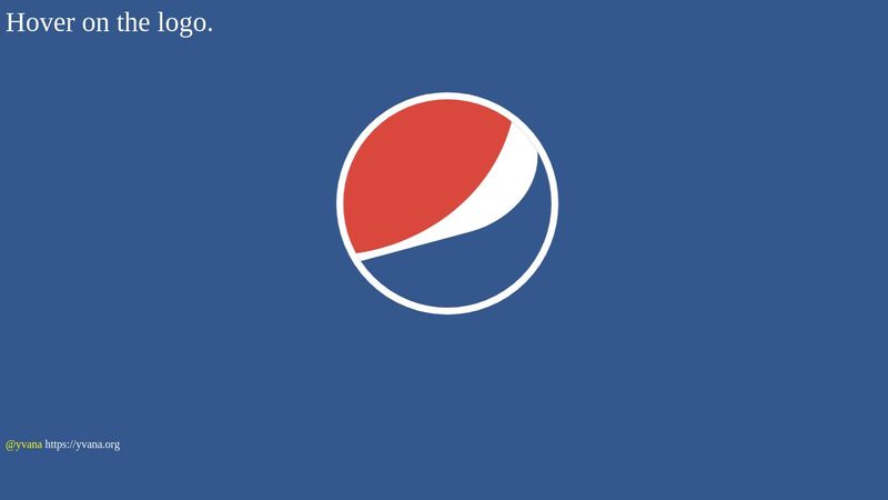 HTML-CSS practice (simple project and example)- Making Pepsi Logo-animated.