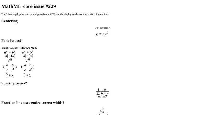 MathML Core Issue #229