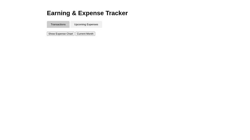 expense tracker v1.2