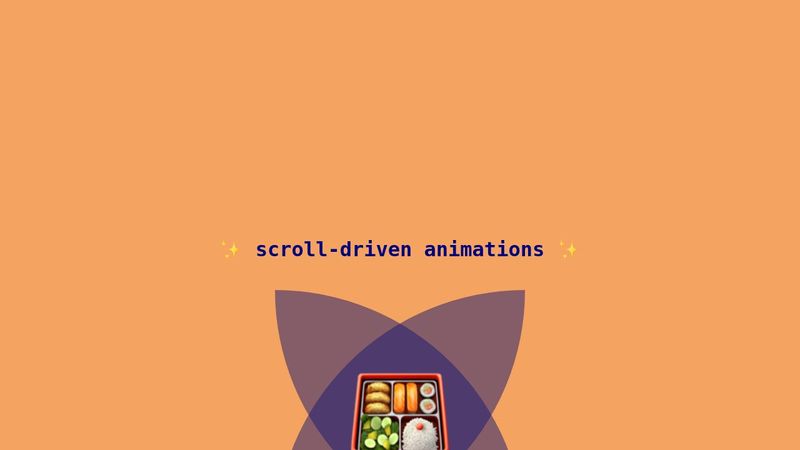 scroll driven animation