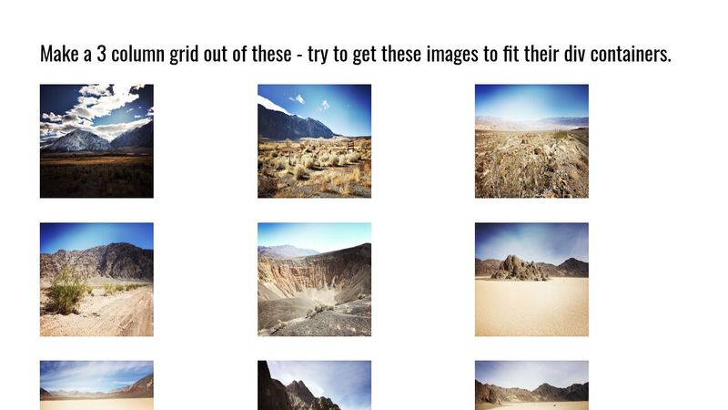 CSS Grid Practice (Basic Grid Layout) - Starter Code