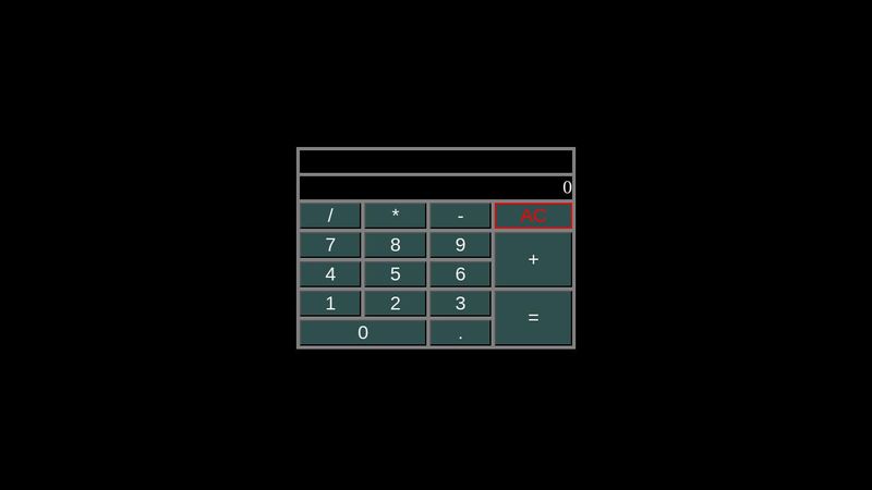 Front End Libraries Projects - Build a JavaScript Calculator