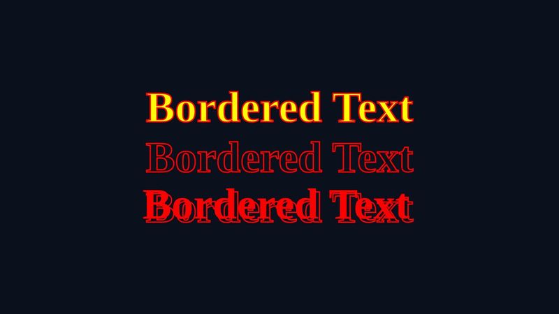 Adding Border To Text Using Css adding-border-to-text-using-css