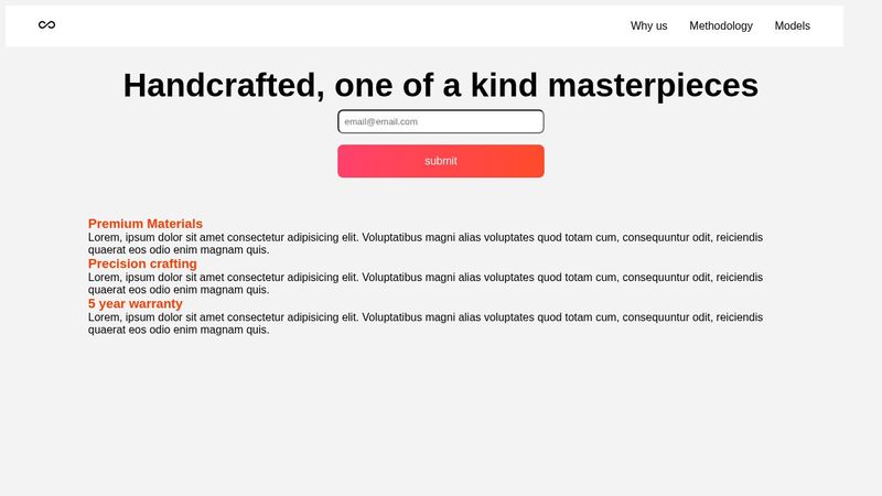 thatGui fcc responsive web design product landing page