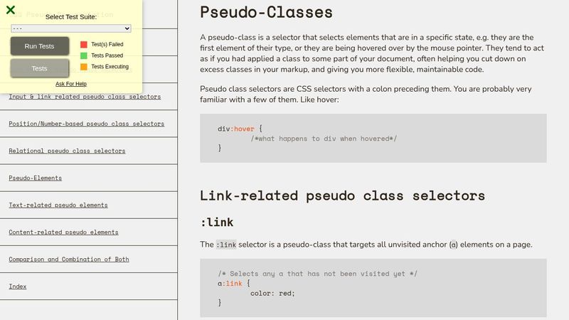 FCC | Build a Technical Documentation Page - CSS Pseudo