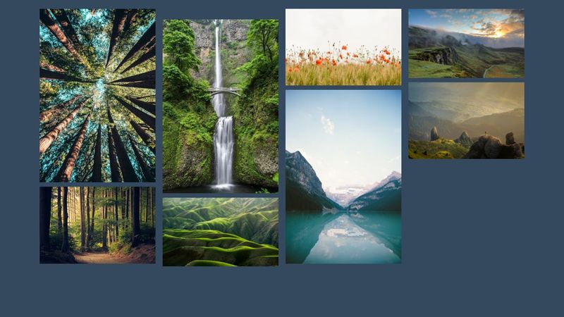 masonry image gallery