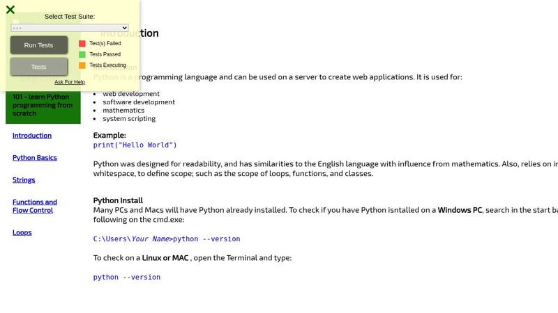 Fork Me! FCC: Technical Documentation Page