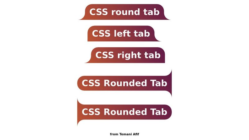 Rounded Tabs