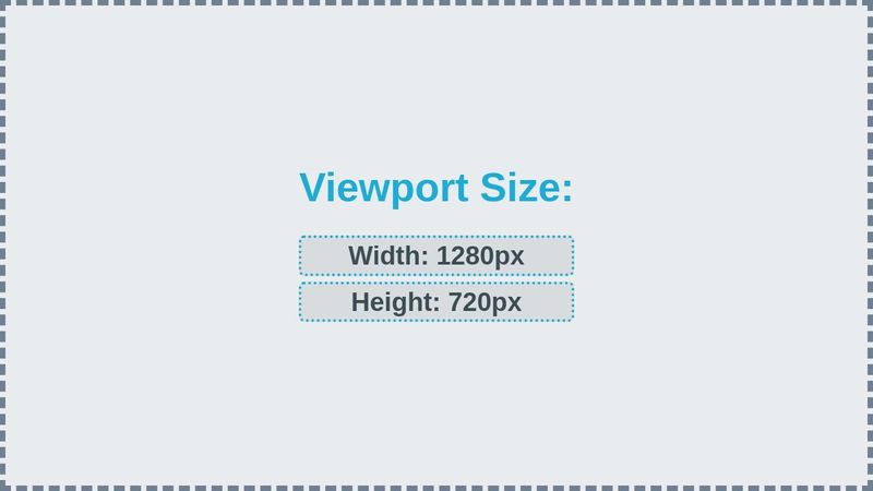 Display Viewport Size