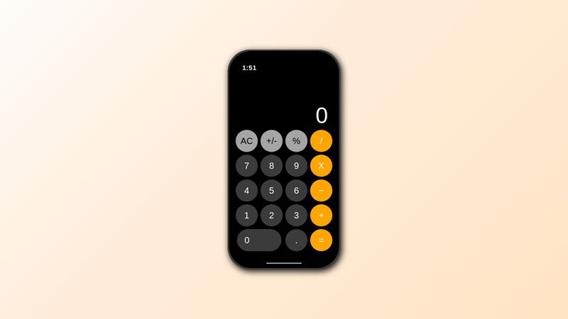 iphone calculator clone