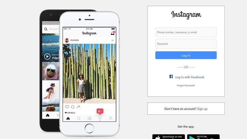 Instagram Login Page 2