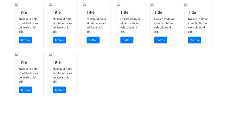 Bootstrap 4 responsive card-deck