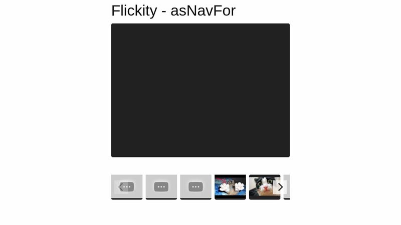 Flickity.js iframe Video slider with thumbnails