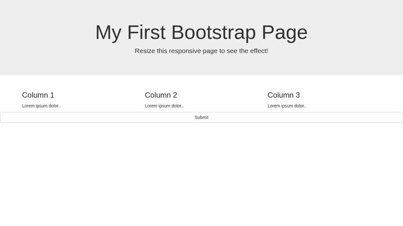 designed bootstrap