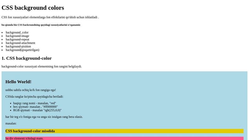 CSS Background opacity/transparensy