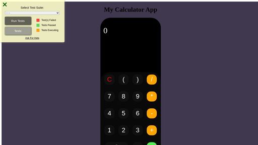 The functionality of my Calculator app not working properly ... The functionality of my Calculator app not working properly ...
